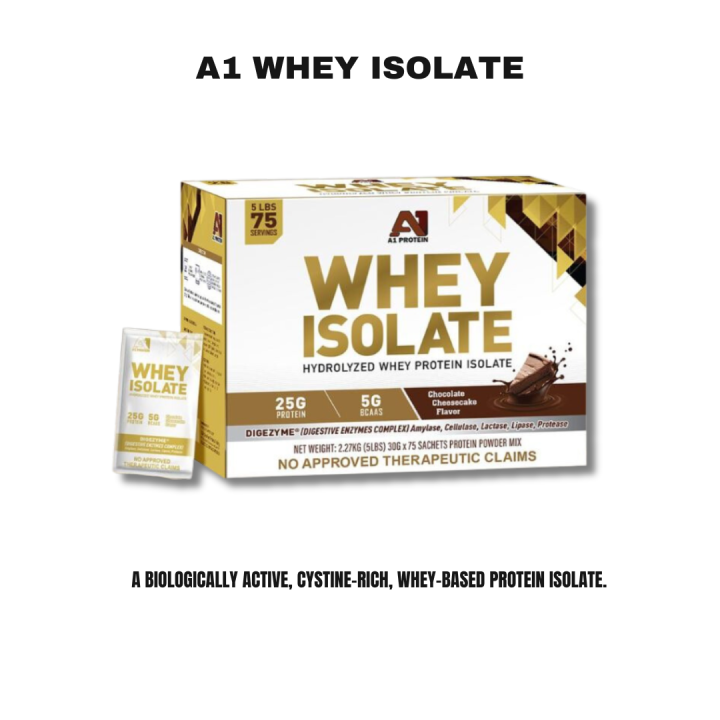 Whey Isolate Protein-A1 Hydrolyzed 75 Sachets | Lazada PH