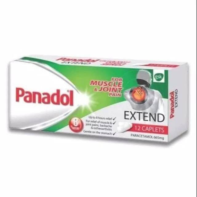 Panadol extend untuk sakit otot dan sendi 1 strip | Lazada Indonesia