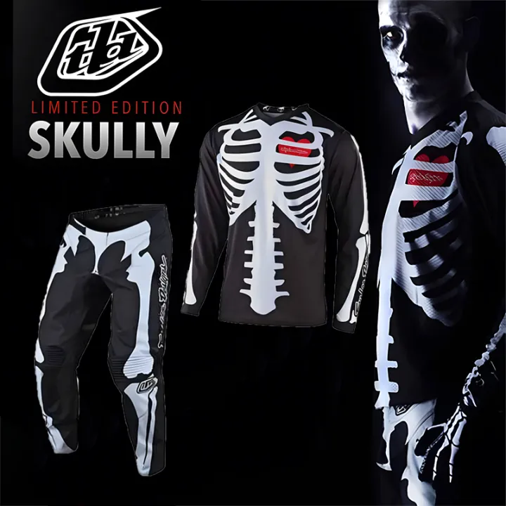 Troy Lee Designs Limited Edition 2022 TLD SKULLY Motorcycle Riding ...