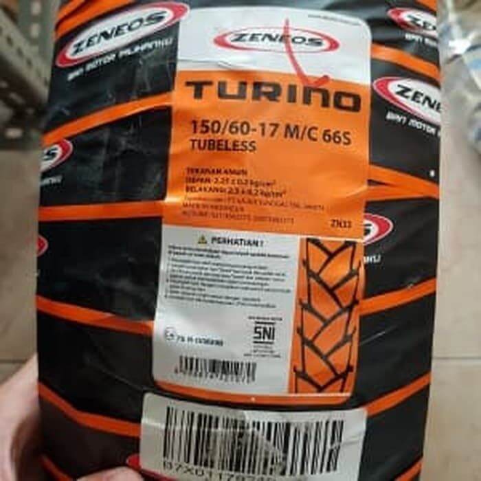 Ban zeneos tubeless 150/60-17 turino ZN33 ZN 33 | Lazada Indonesia
