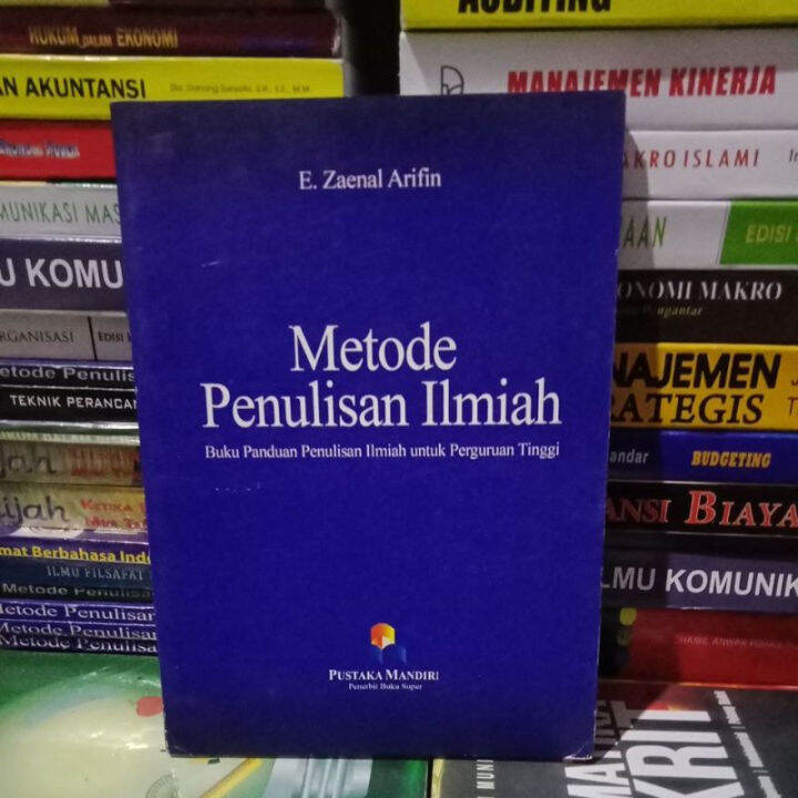 Metode Penulisan Ilmiah by Zaenal Arifin | Lazada Indonesia
