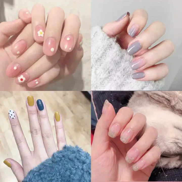 Kuku Palsu Lucu - Fake Nails Model Minimalis Simple Unik | Lazada Indonesia