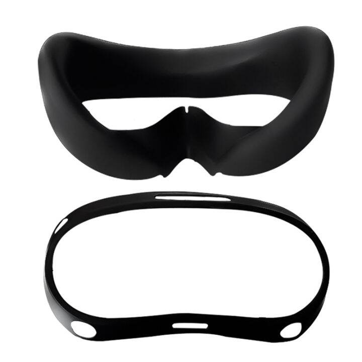 For PICO 4 Protective Case +Face Mask Anti-Throw Headset Cover Soft for ...