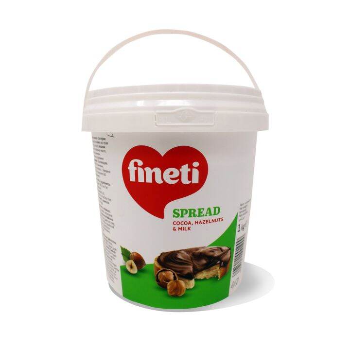 jam Fineti Hazelnut Spread with Cocoa (1kg) | Lazada PH