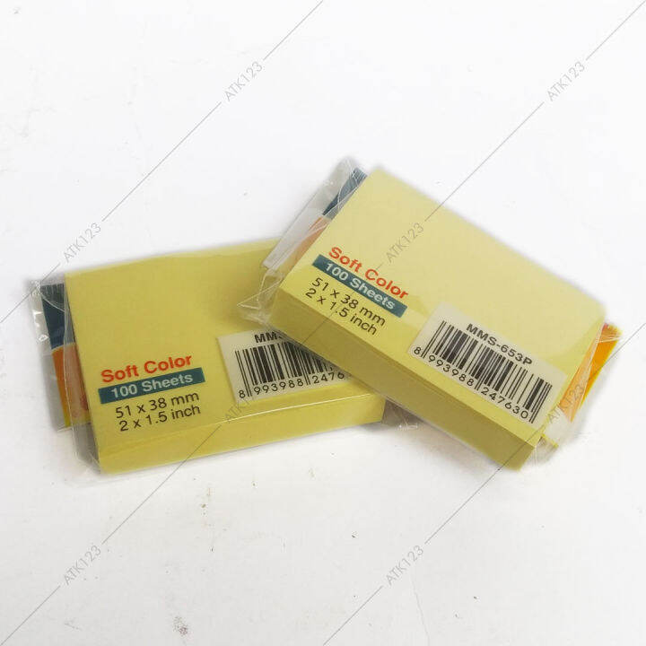 Sticky Notes Joyko MMS-653P Uk. 51 x 38 mm | Lazada Indonesia