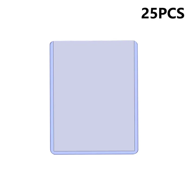 25ผู้ถือนับ Toploaders ล้างแขนป้องกันสำหรับสะสมซื้อขายบาสเกตบอลบัตรกีฬา35PT พลาสติกแข็ง35PT ...