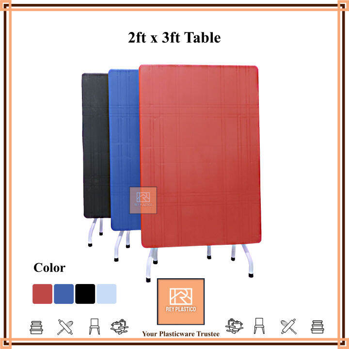 2x3ft Folding Plastic Table/ Meja Lipat Plastik/ Meja Pasar Malam/ Meja ...