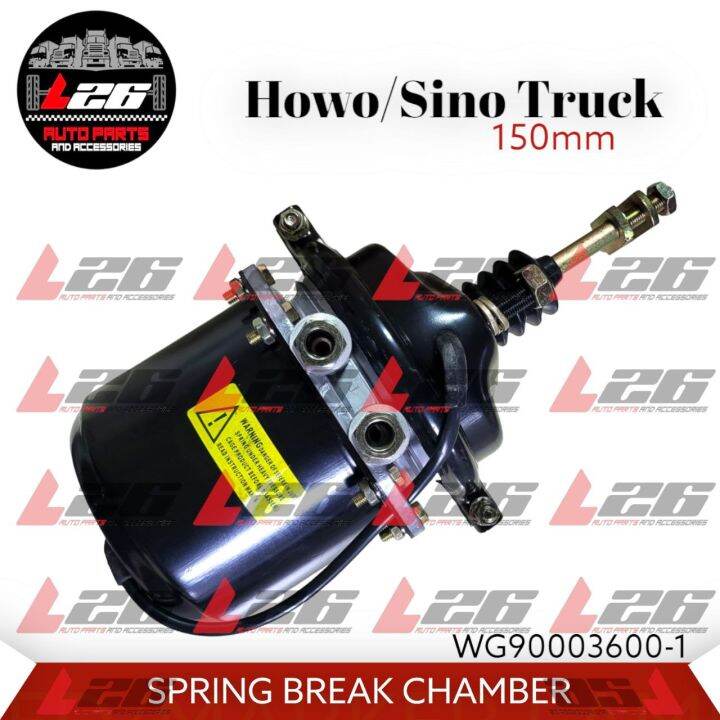 Howo Sino Truck SPRING BRAKE CHAMBER 2 Stud WG90003600-1 150mm Rear ...