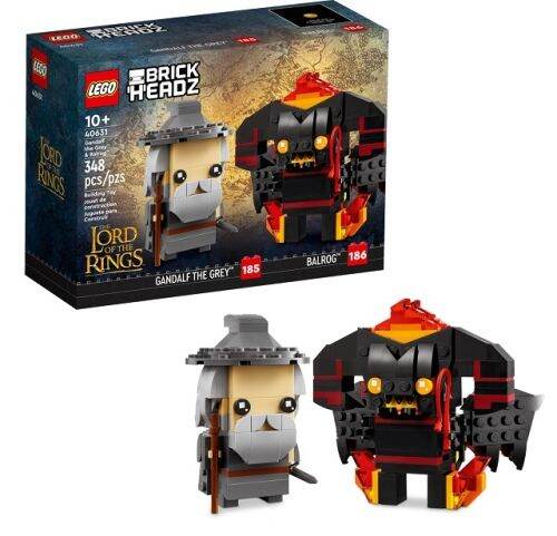 [BrickStory] LEGO BrickHeadz Gandalf the Grey & Balrog (40631)(348 ...