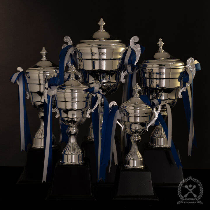 Hybrid Trophy ถ้วยรางวัลอิตาลี HYB-134 สีเงิน Hybrid Trophy Italian ...