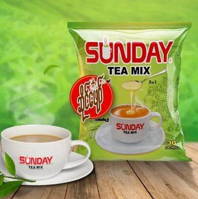 Sunday tea mix 3 in 1 สูตรใหม่ | Lazada.co.th