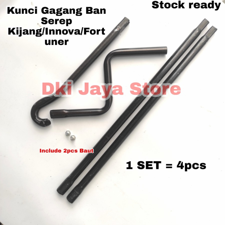 Kunci Gagang Ban Serep Innova Kijang Fortune semua Type Komplit 4pcs ...