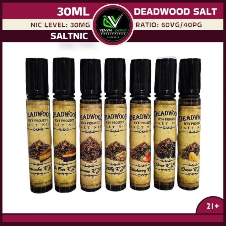 [SALTNIC] DEADWOOD RY4 30MG | Lazada PH