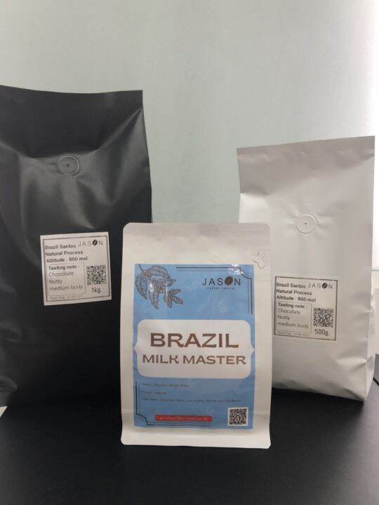 เมล็ดกาแฟคั่ว Brazil Milk Master for Espresso บรรจุ 500g. | Lazada.co.th