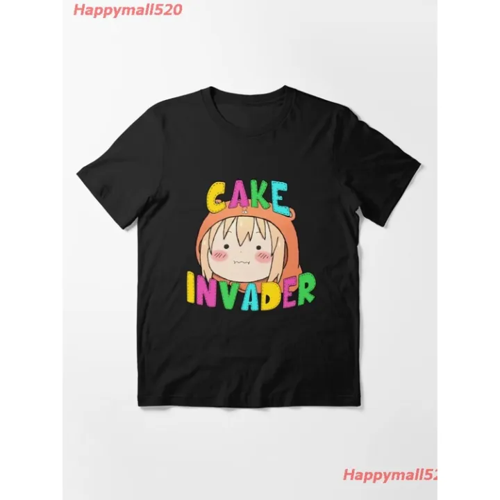 New Himouto! Umaru-chan Chibi - CAKE INVADER Essential T-Shirt เสื้อยืด ...