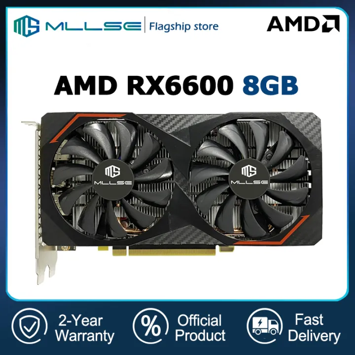 MLLSE NEW AMD Radeon rx 6600M 8GB Video card GPU GDDR6 128Bit 7nm RX6600 Graphics Card Support ...