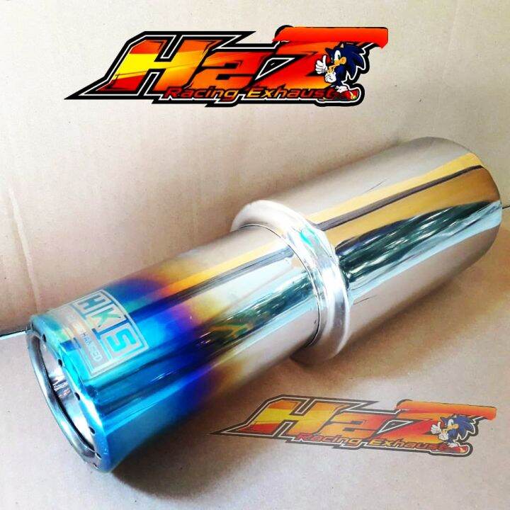 KNALPOT MOBIL HKS GRONEL BIRU STAINLESS XENIA AVANZA BRIO JAZZ PICK UP ...