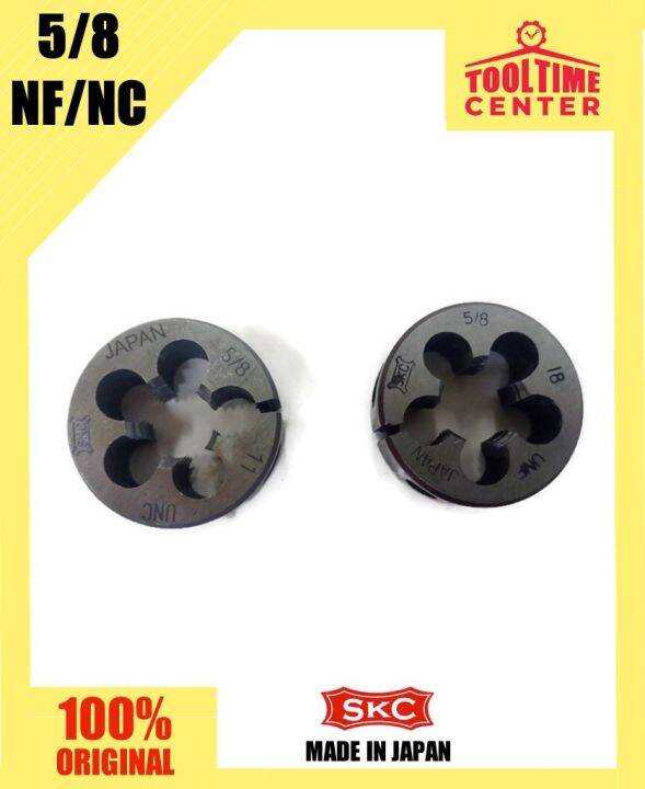 SKC Round Die 5/8 NF18 or 5/8 NC11 Made in Japan | Lazada PH