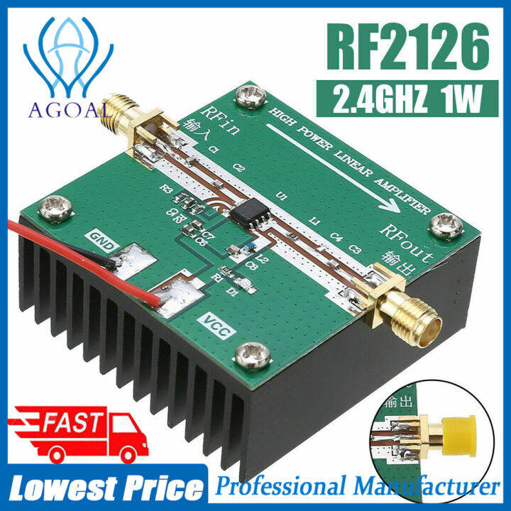 Agoal RF2126 400MHZ-2700MHZ Băng Thông Rộng RF Khuếch Đại Công Suất 2 ...
