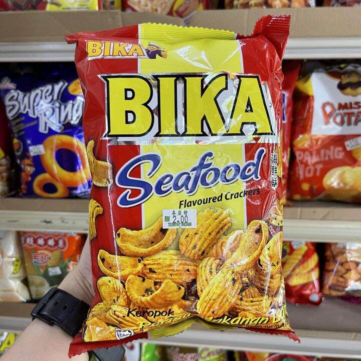 Halal Bika Keropok /Flavour Snacks Seafood Flavour Crackers / Vegetable ...