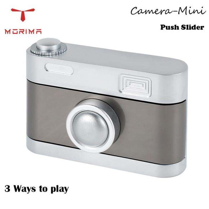 Camera Shape Fidget Push Slider EDC Button Metal Fidget Toys Autism ...
