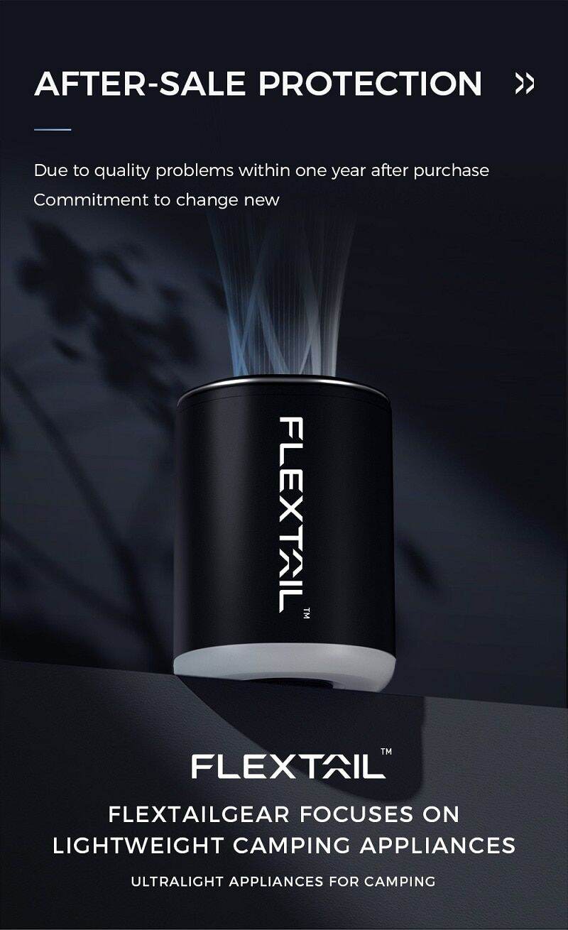 FLEXTAILGEAR ปั๊มลมขนาดเล็ก2X เล็กๆแบบพกพาชาร์จไฟได้พร้อมตะเกียงตั้ง ...
