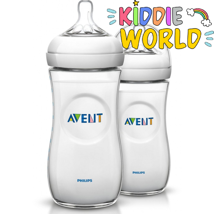 Avent Natural Bottle 11oz / 330ml Twin Pack (SCF696/23) | Lazada
