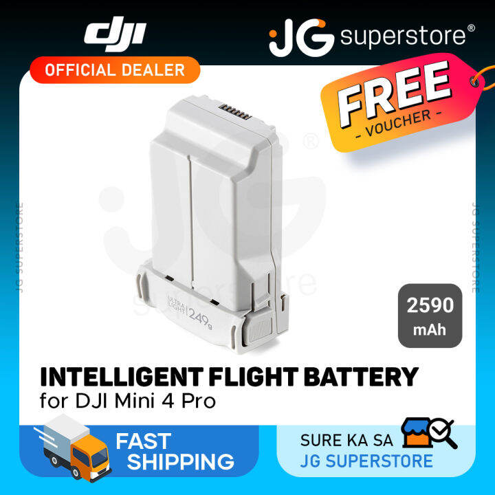 DJI Mini 4 Pro Intelligent Flight Battery 7.32V 2590mAh Li-ion with 34 ...