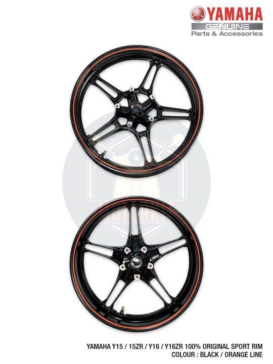 YAMAHA Y15 Y15ZR Y16 Y16ZR 100% ORIGINAL YSUKU RACING SPORT RIM 5 SPOKE 5 BATANG 185 x 350 x 17 ...