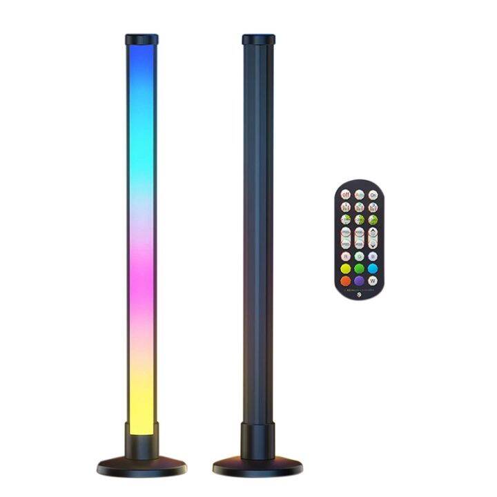 Smart LED RGB Light Bars -RGBIC Ambiance Lighting Bluetooth Color Light ...