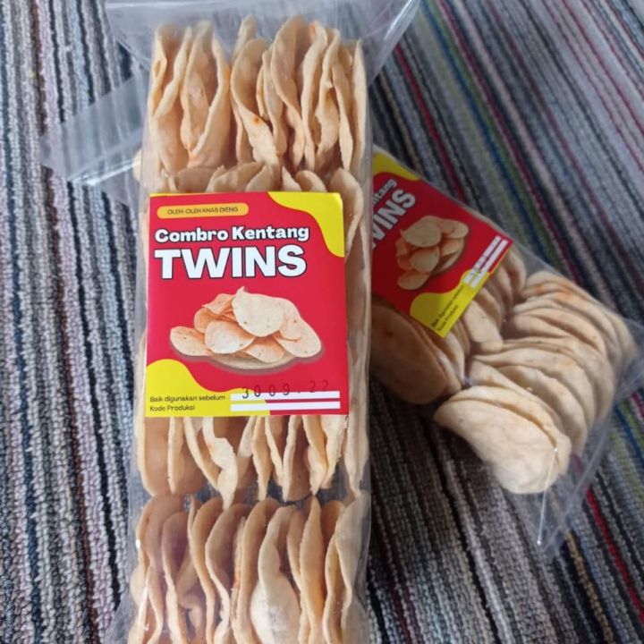 Keripik Combro Kering Kentang Sinar Abadi & Twins Makanan Khas Dieng ...