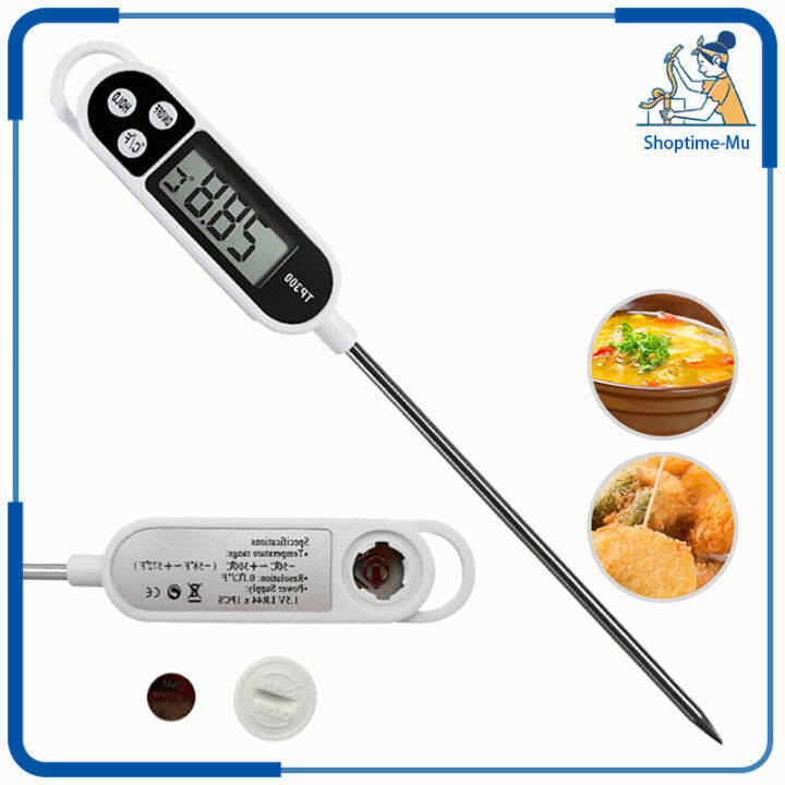 Termometer Dapur Masakan Pengukur Suhu Susu Air Termometer Makanan ...