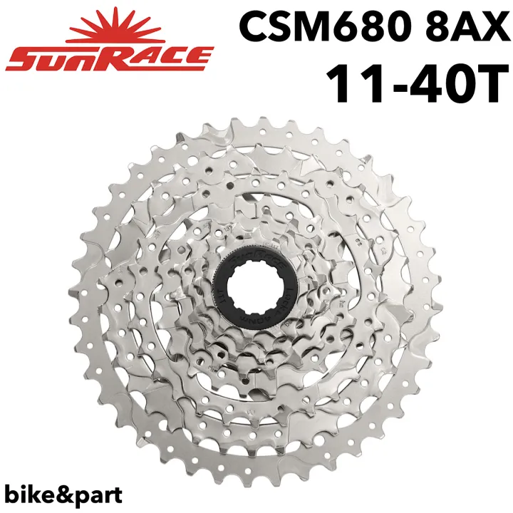 เฟืองสวม , สเตอร์สวม SUNRACE CSM680 / 11-40T / 8-Speed | Lazada.co.th