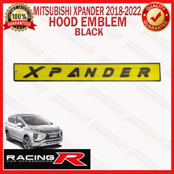 Mitsubishi Xpander 2018 to 2023 Hood Emblem Black 2019 2020 2021 ...