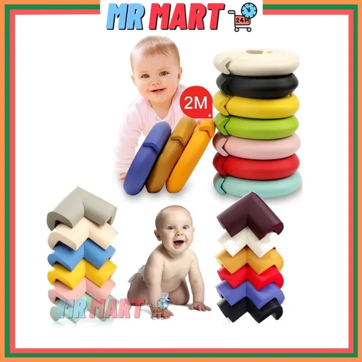MRMART Safety Edge Corner Protector Rubber Baby Table Corner Hurt ...