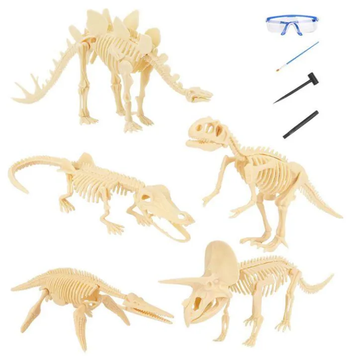 Dino Fossil Dig Kit Dig It Up Dinosaur Excavation Kit Dinosaurs ...