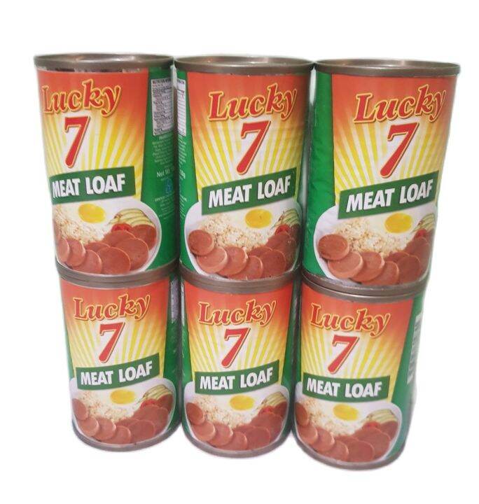 LUCKY 7 MEAT LOAF (pack of 6 cans x 150 grams) | Lazada PH