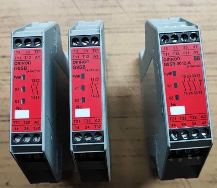 Safety Relay (อุปกรณ์เซฟตี้รีเลย์ เซนเซอร์ป้องกันอันตราย) (สภาพใช้งาน ...