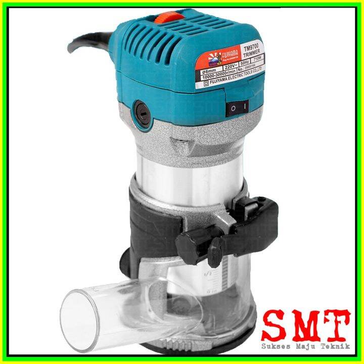 Fujiyama Mesin Profil Kayu 6mm Electrik Wood Trimmer TM9700 Alat Profil ...