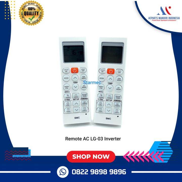 Remote ac LG inverter | Lazada Indonesia