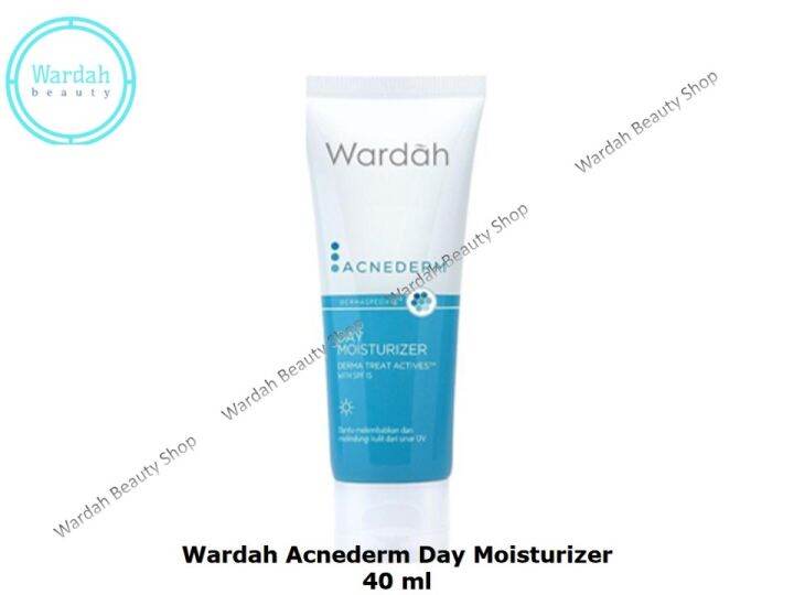 Wardah Acnederm Day Moisturizer - Oily-Acne Prone Skin (40ml) | Lazada