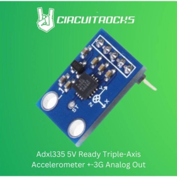 Adxl335 5V Ready Triple-Axis Accelerometer -3G Analog Out | Lazada PH