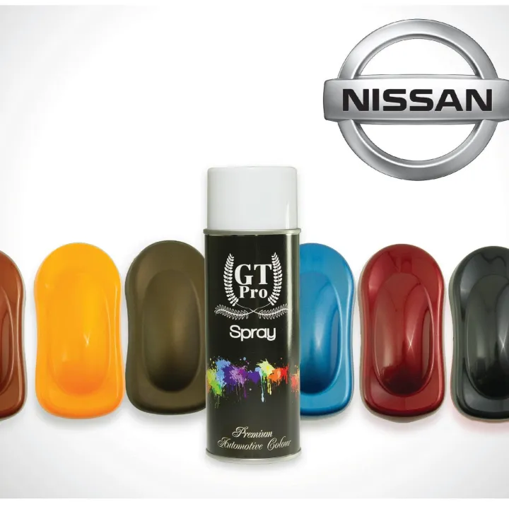 สีสเปรย์พ่นรถยนต์ GT Pro Nissan G42 สีดำ | Lazada.co.th