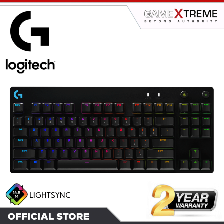 Logitech G Pro X Gaming Keyboard (GX Blue Clicky) | Lazada PH