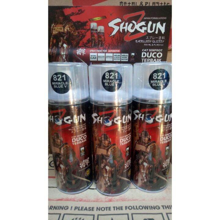 pilok pilox Cat semprot duco shogunz shogun z miracle blue v 400cc ...