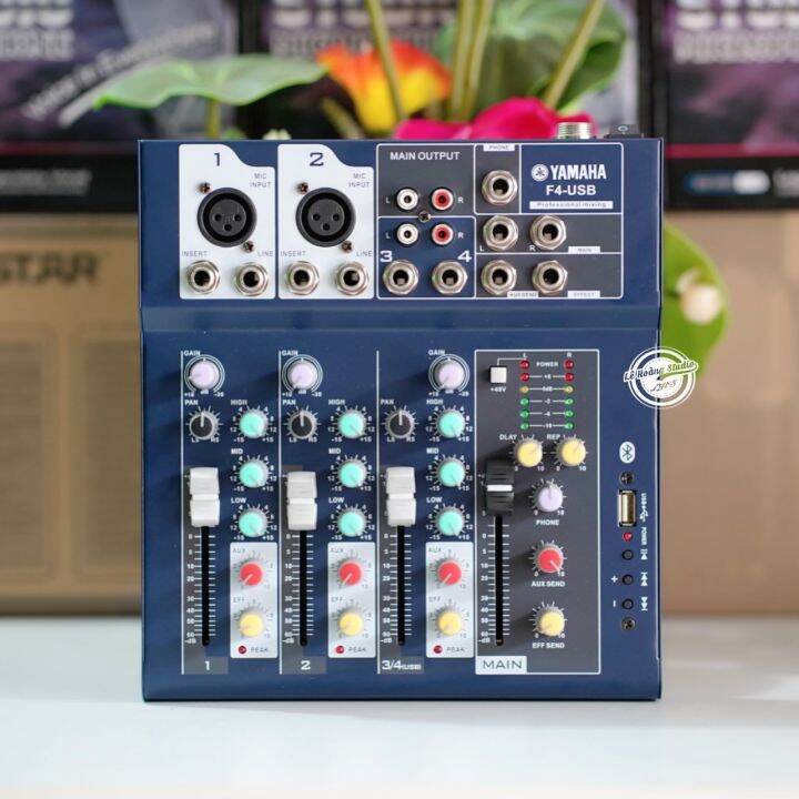 YAMAHA MIXER F4-USB 4 Channel Mixer W/Bluetooth Sound Mixer | Lazada PH