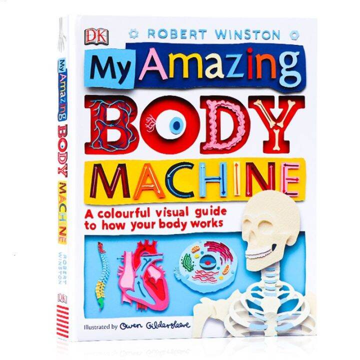 DK my amazing body machine English original human body structure ...