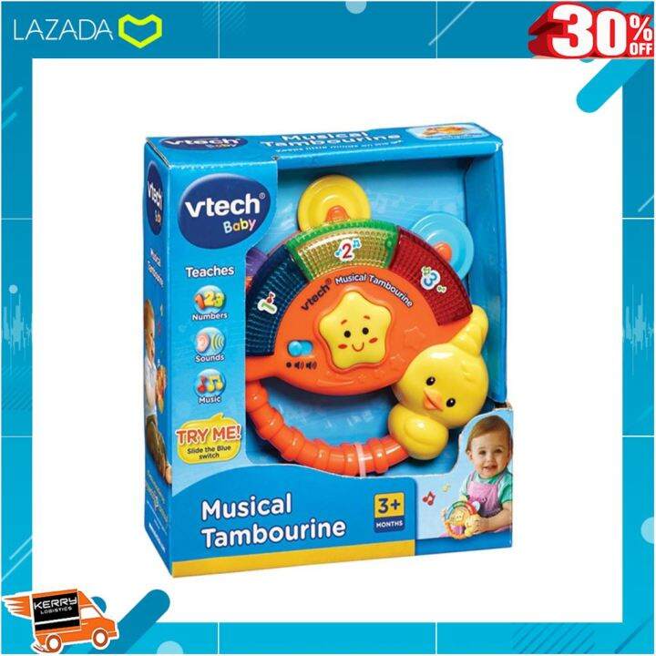 [ ลดเฉพาะวันนี้..บริการเก็บเงินปลายทาง ] Vtech ของเล่นเสริมทักษะ Musical Tamborine ...