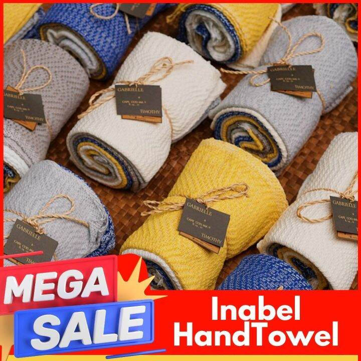 INABEL HANDTOWEL ASSORTED Small Size for Gift Set Pasalubong Items ...