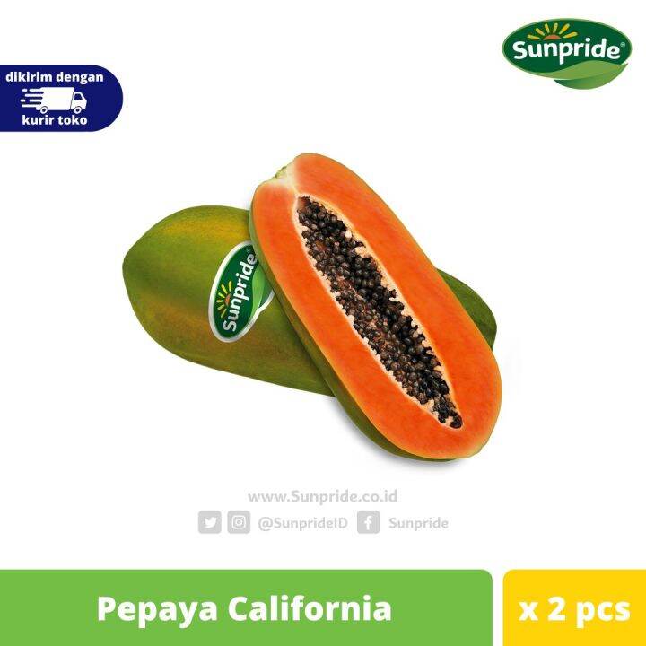 Sunpride - Pepaya California (2 pcs) | Lazada Indonesia